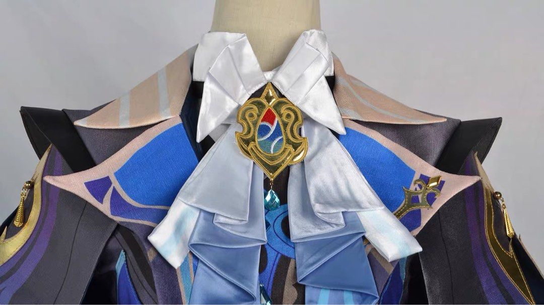 Neuvillette Genshin Impact Cosplay, Hobbies & Toys, Toys & Games on ...