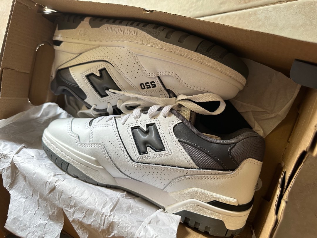 New Balance NB 550 Dark Grey, Women's Fashion, Footwear, Sneakers on ...