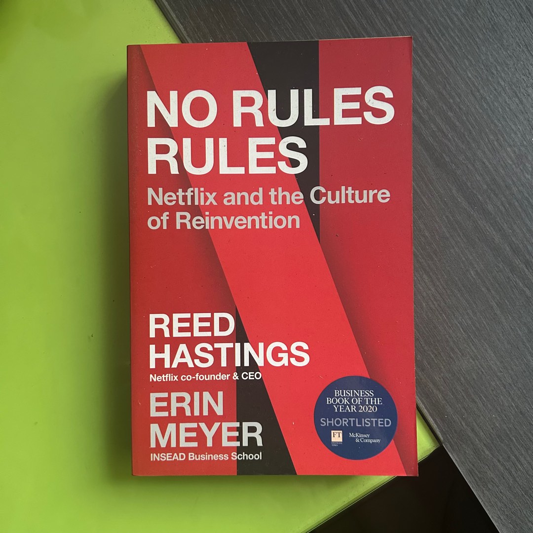 No Rules Rules (Netflix) Book, Hobbies & Toys, Books & Magazines ...