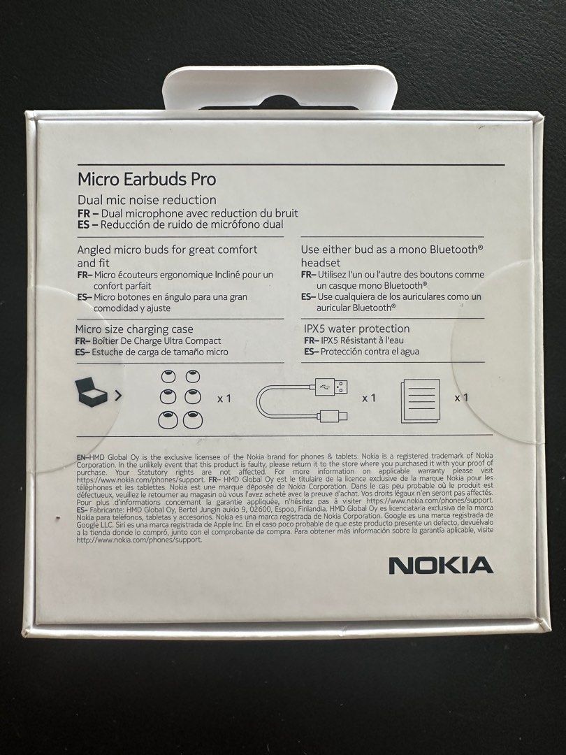 Nokia Micro Earbuds Pro, Audio, Earphones on Carousell