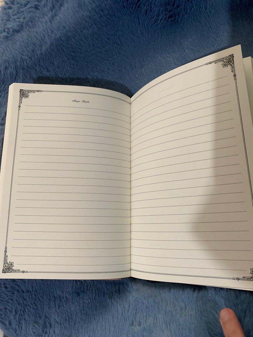 Magic spell Notebook, Hobbies & Toys, Books & Magazines, Assessment ...