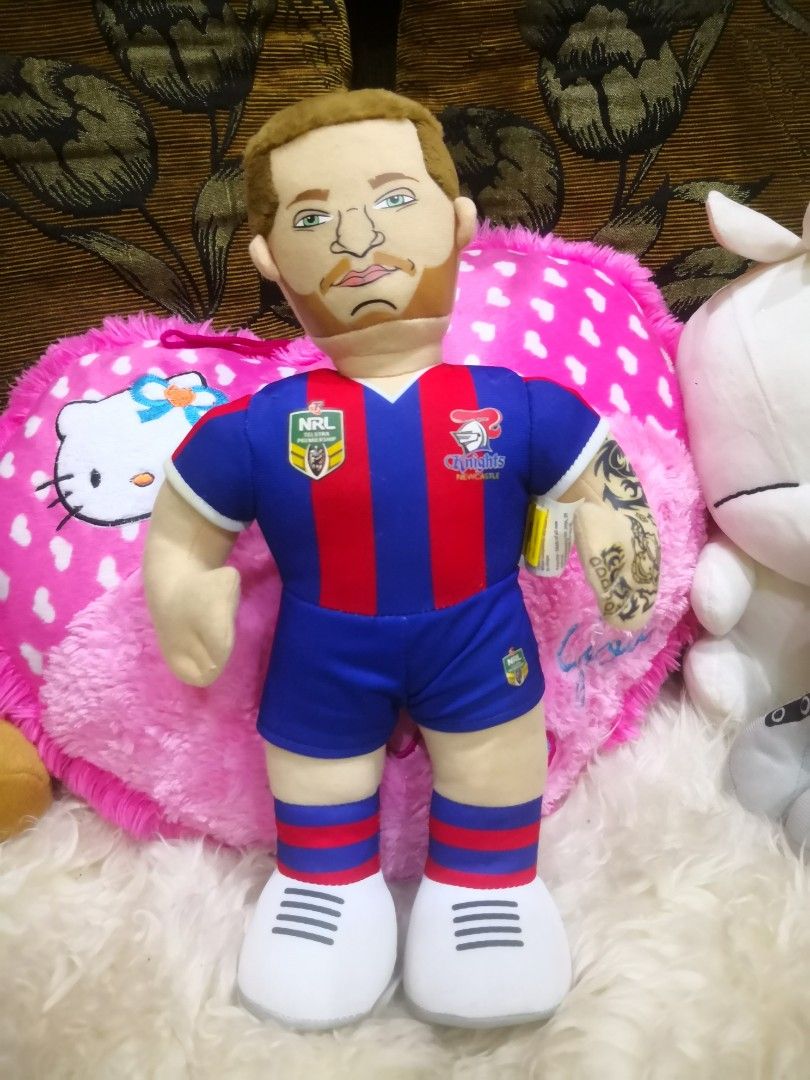 NRL 2016 MICROFIGURE PLUSH ~ SIMS , NEWCASTLE KNIGHTS, Hobbies & Toys ...