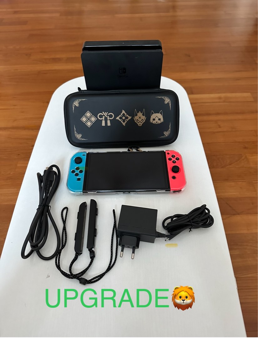 OFFER $128 Nintendo Switch OLED console + 128GB SD Card with trade in ...