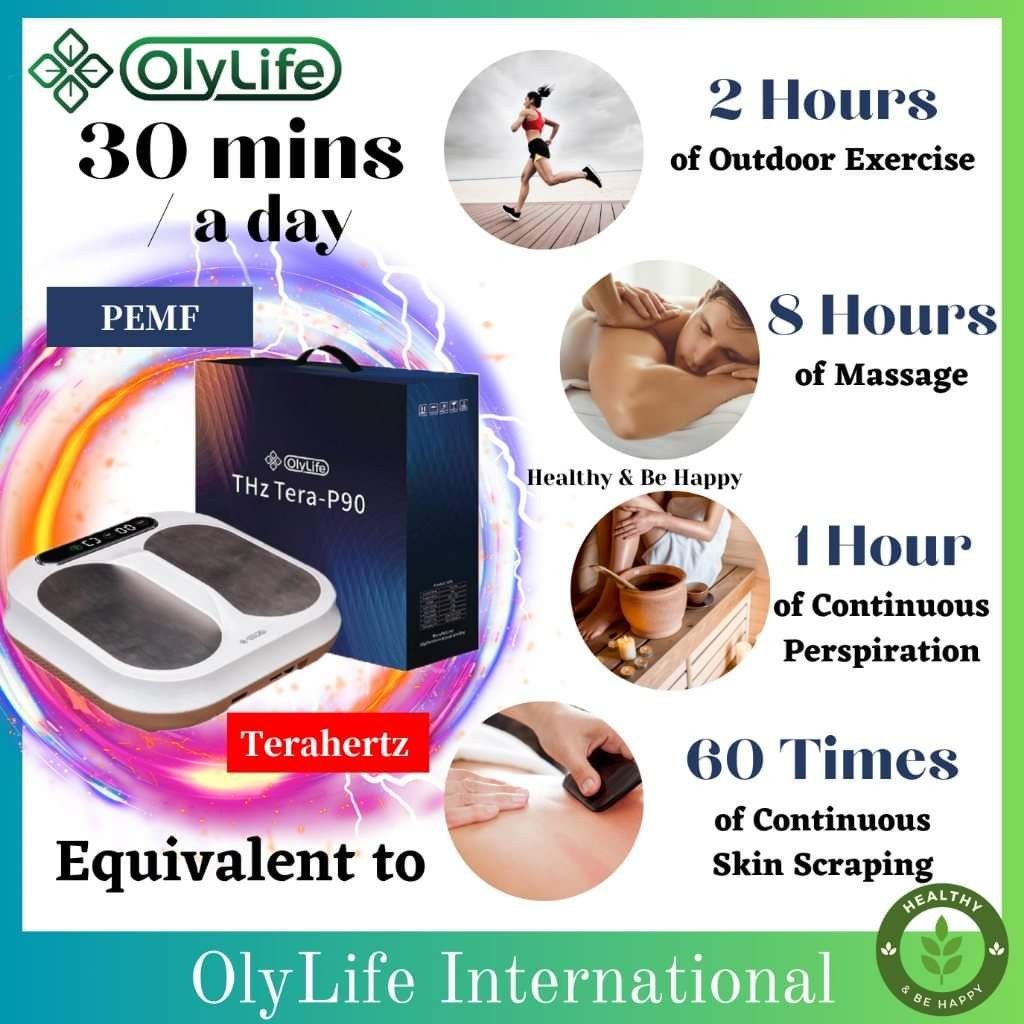 Olylife Tera P90, Health & Nutrition, Massage Devices on Carousell
