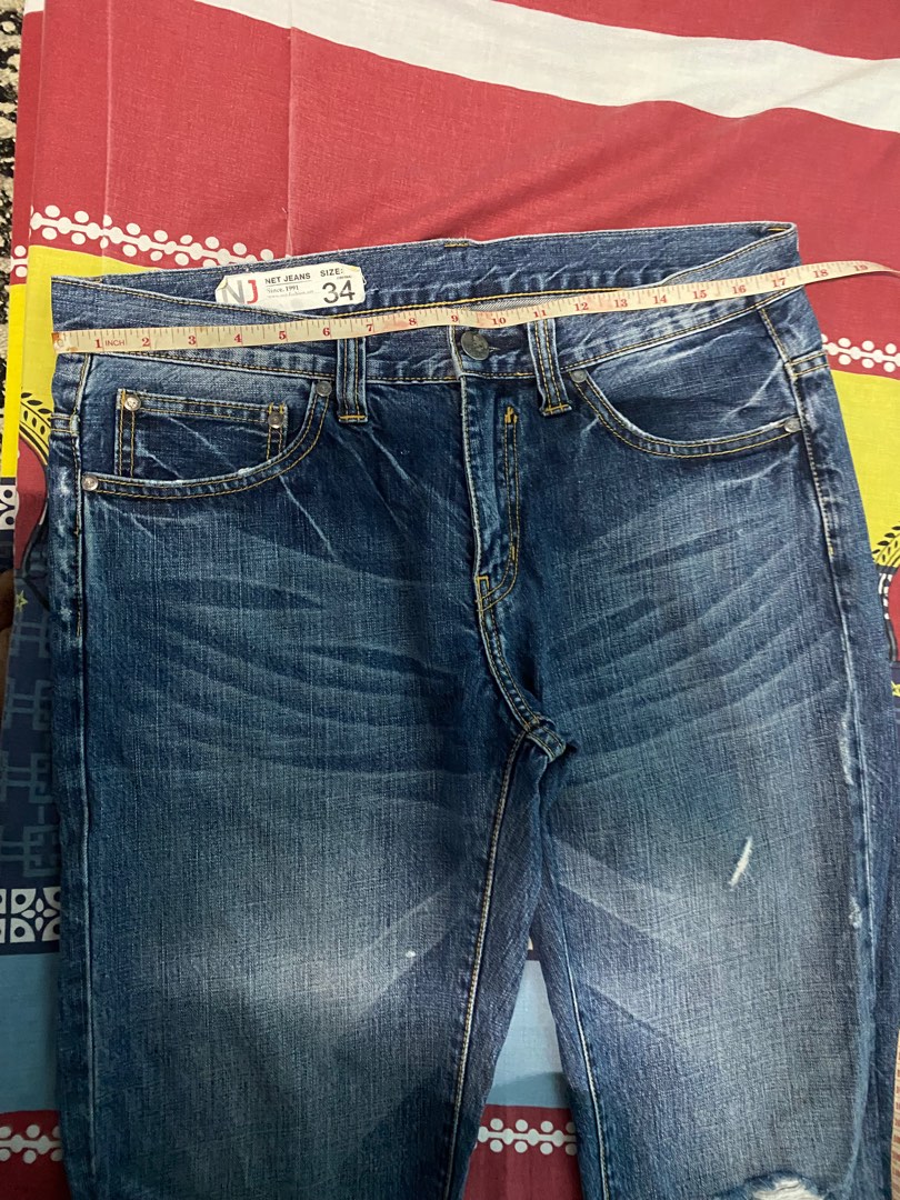 Original NET pants, Men's Fashion, Bottoms, Jeans on Carousell
