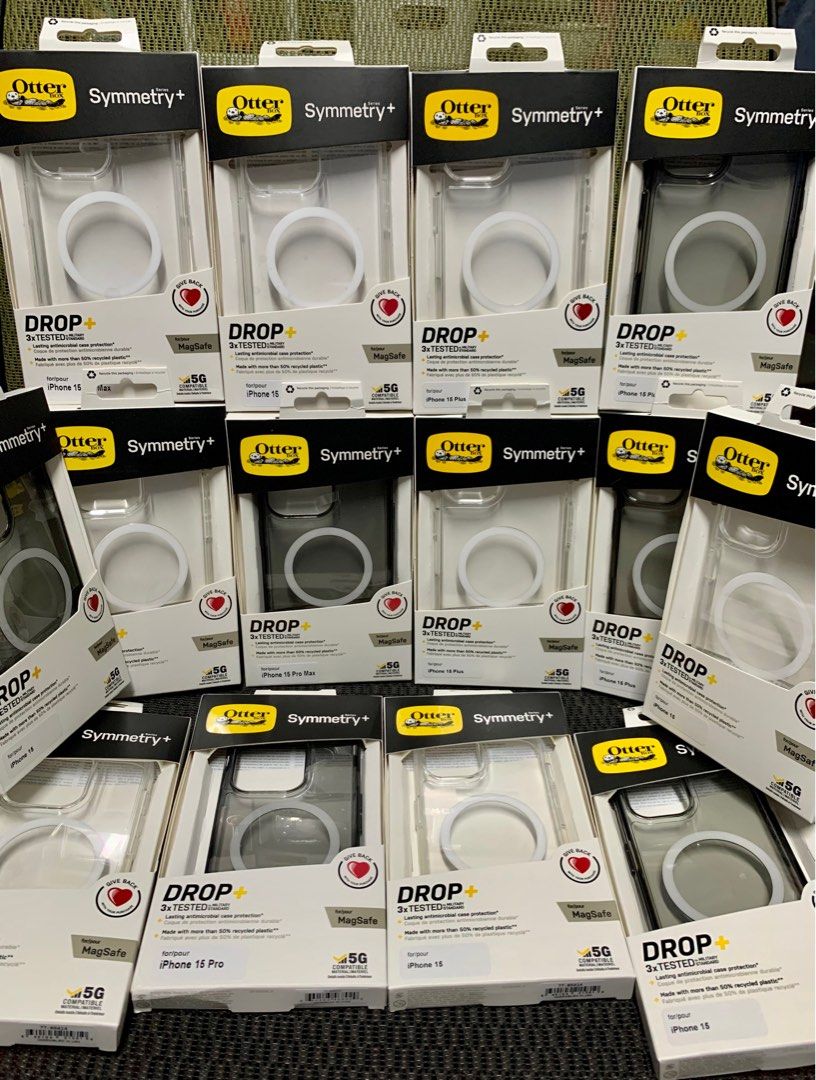 OTTERBOX SYMMETRY PLUS MAGNETIC ACRYLIC TRANSPARENT MAGSAFE CASE FOR ...