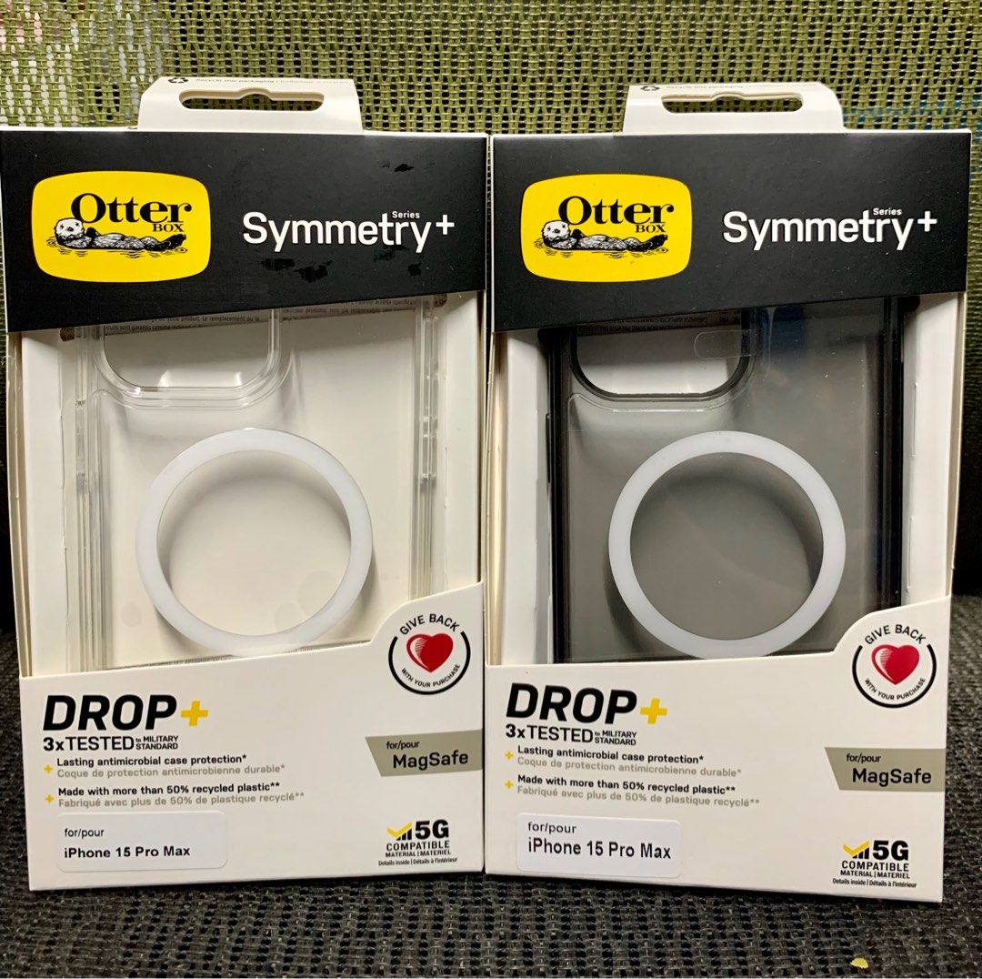 OTTERBOX SYMMETRY PLUS MAGNETIC ACRYLIC TRANSPARENT MAGSAFE CASE FOR ...