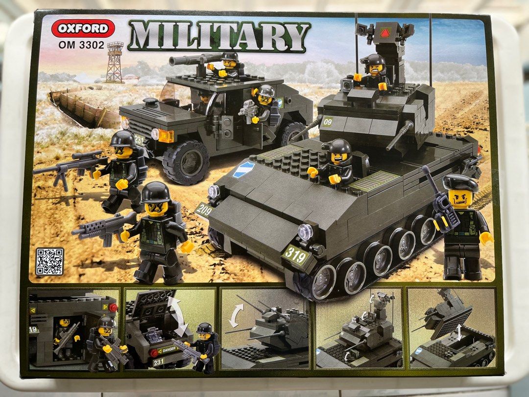 Oxford Bricks - OM3302 Tank and Humvee Military line, Hobbies & Toys ...