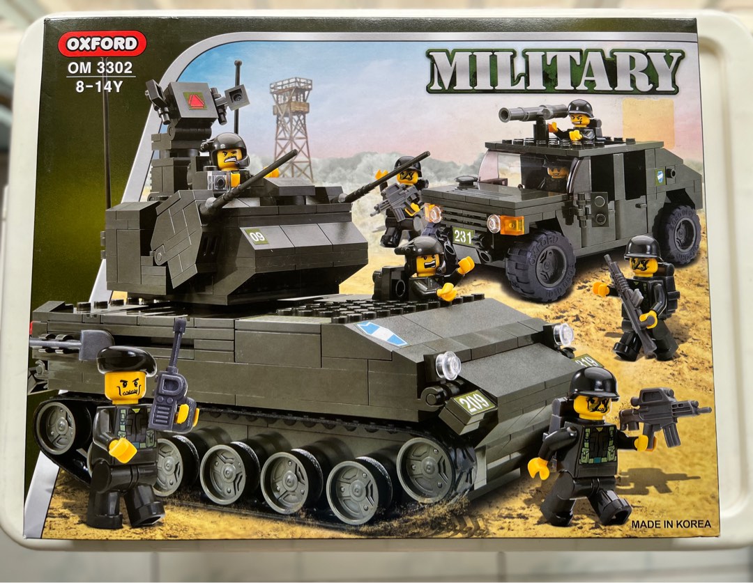 Oxford Bricks - OM3302 Tank and Humvee Military line, Hobbies & Toys ...