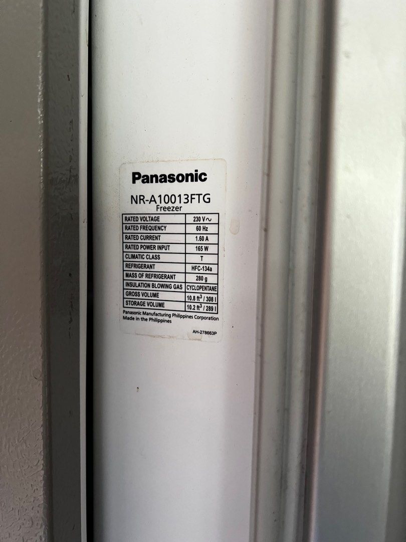 Panasonic Freezer, TV & Home Appliances, Kitchen Appliances ...