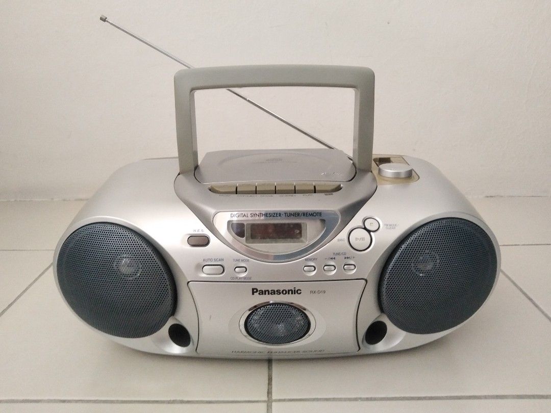Panasonic Portable Stereo CD System, Audio, Portable Music Players on ...