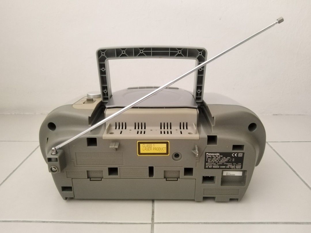 Panasonic Portable Stereo CD System, Audio, Portable Music Players on ...