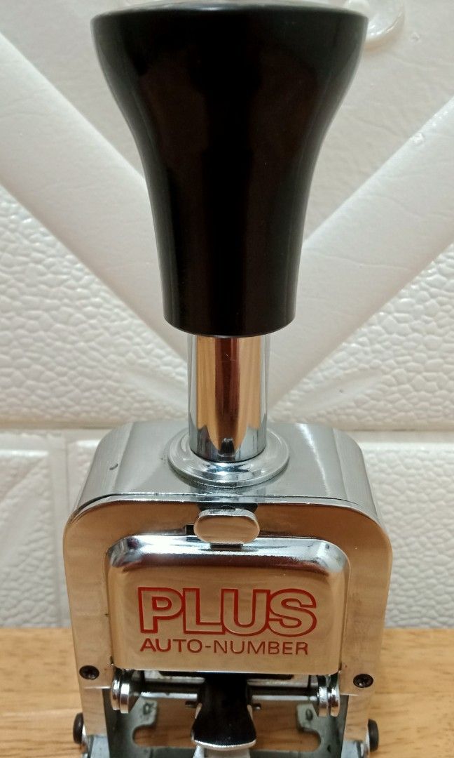 Plus Auto Number Metal Stemp Numbering Type F, Hobbies & Toys ...