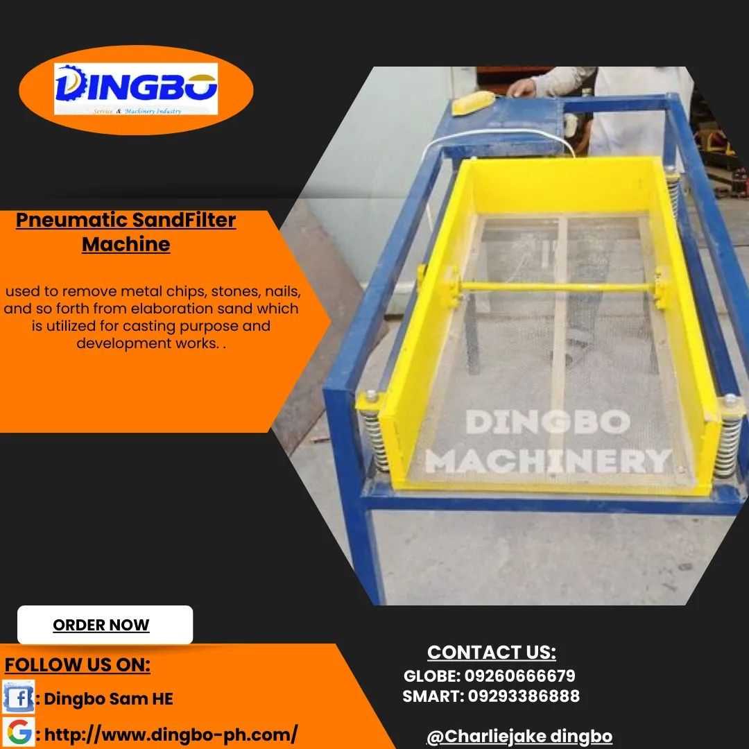 PNEUMATIC SAND FILTER MACHINE, Commercial & Industrial, Construction ...