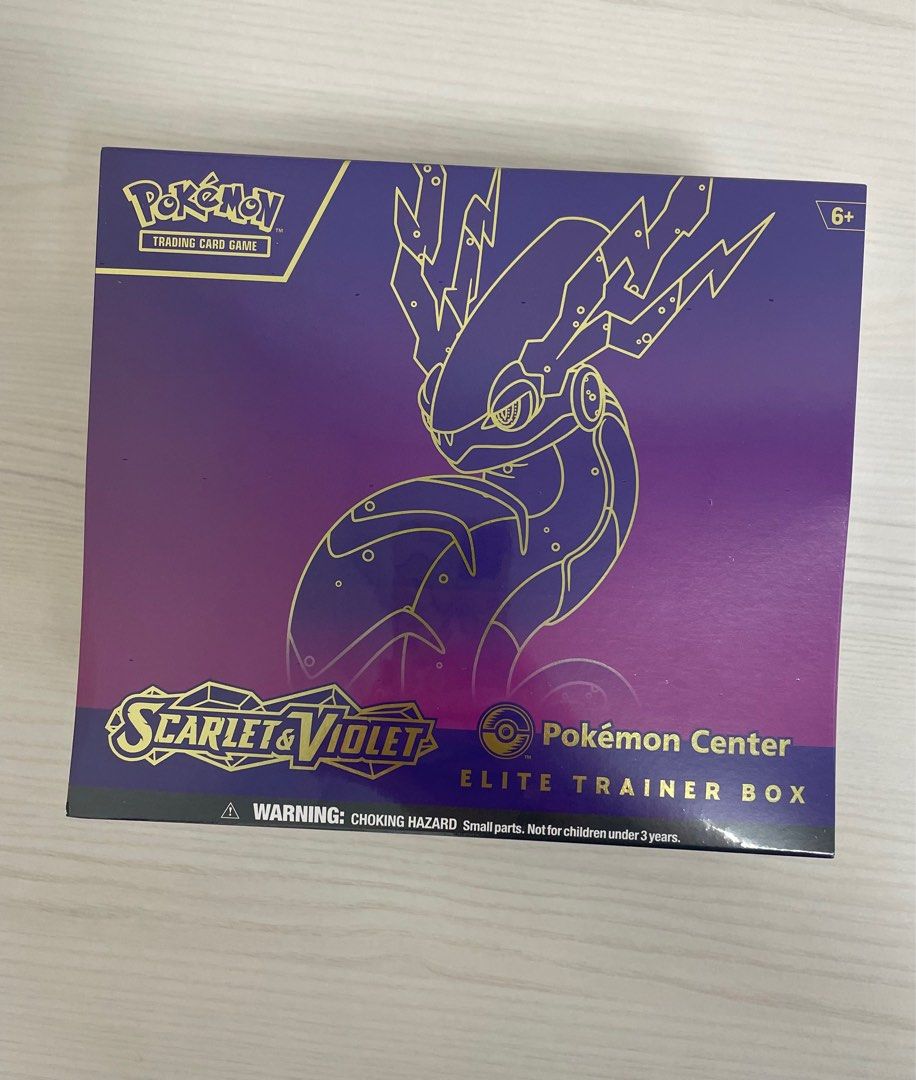 Pokemon Center Violet Elite Trainer Box, Hobbies & Toys, Toys & Games ...
