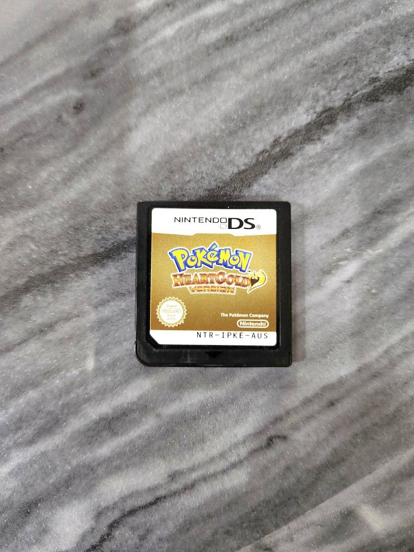 Pokemon Heartgold Version (Cart Only) Authentic for Nintendo DS and 3DS ...