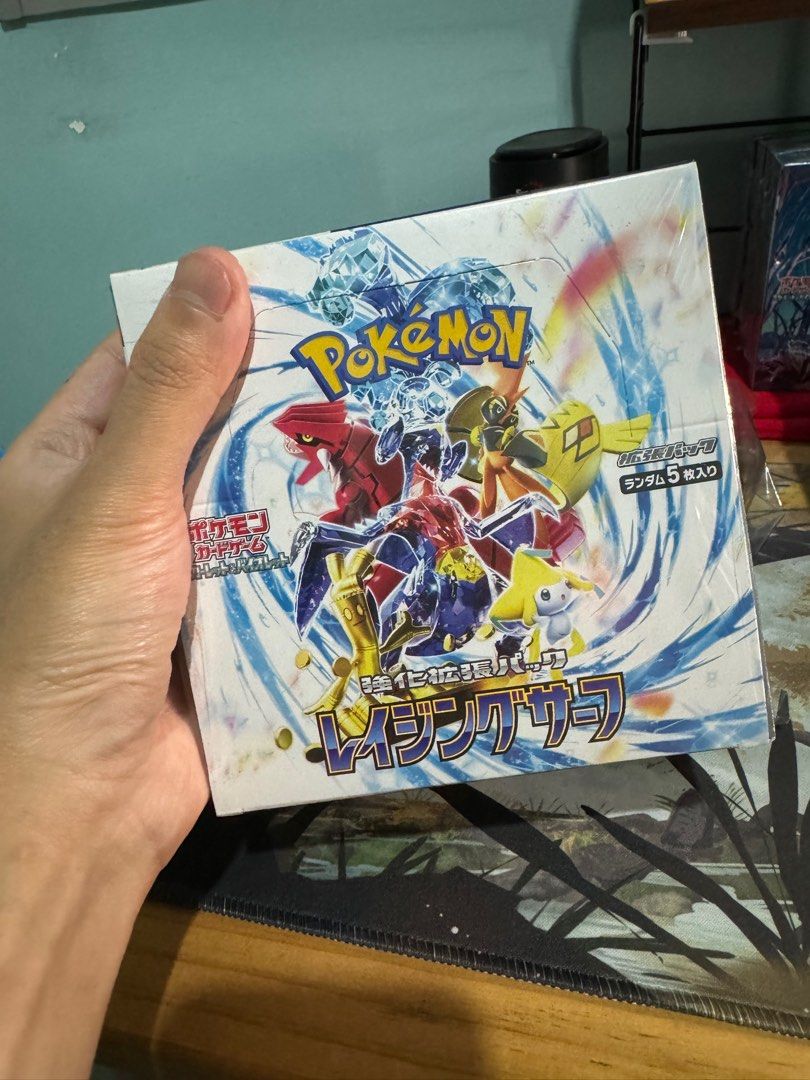 Pokemon Raging Surf booster box with shrink, Hobbies & Toys, Toys ...