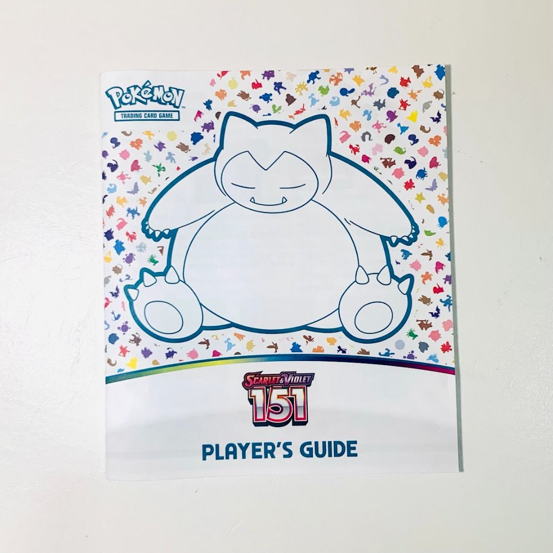 Pokemon TCG Scarlet & Violet 151 Player's Guide Book, Hobbies & Toys ...
