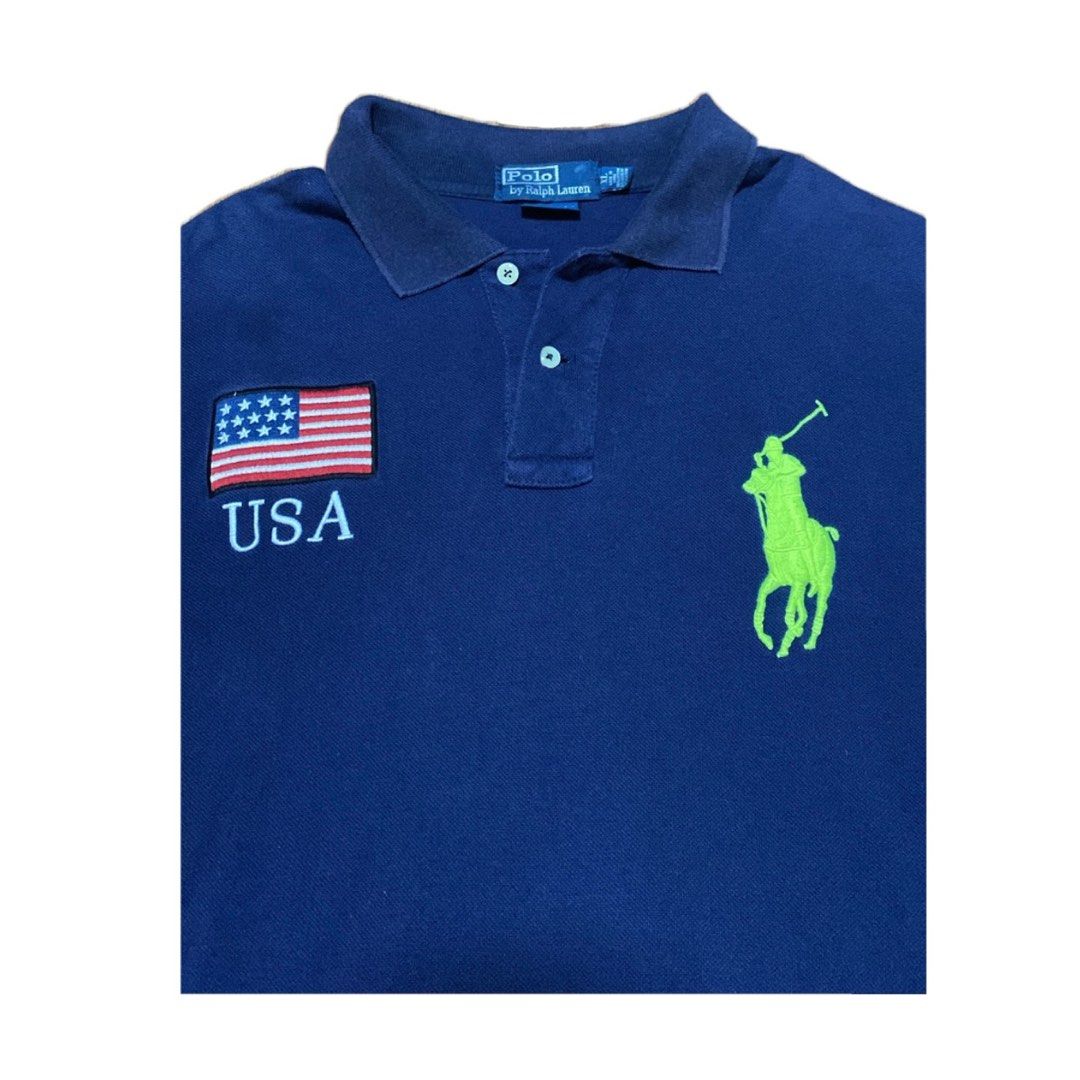 Polo Ralph Lauren Big pony USA Polo Shirt, Men's Fashion, Tops & Sets ...