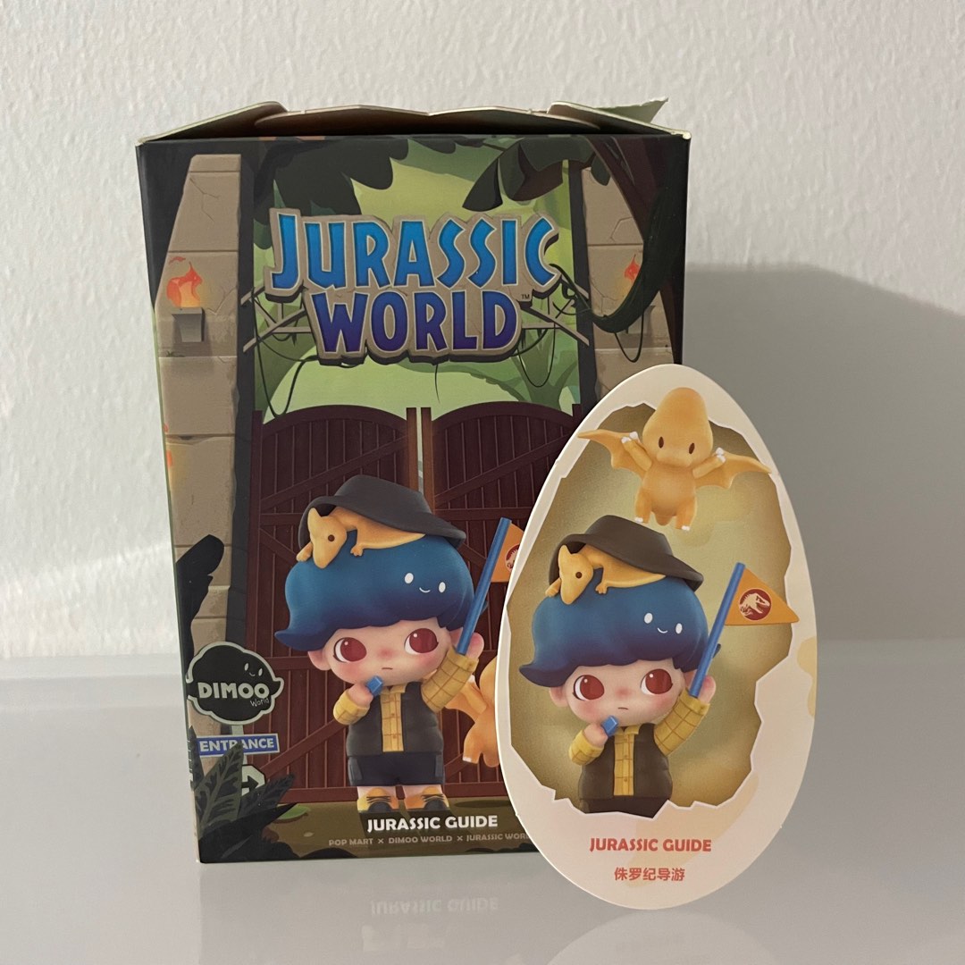 Popmart Dimoo Jurassic World - Jurassic Guide, Hobbies & Toys, Toys ...