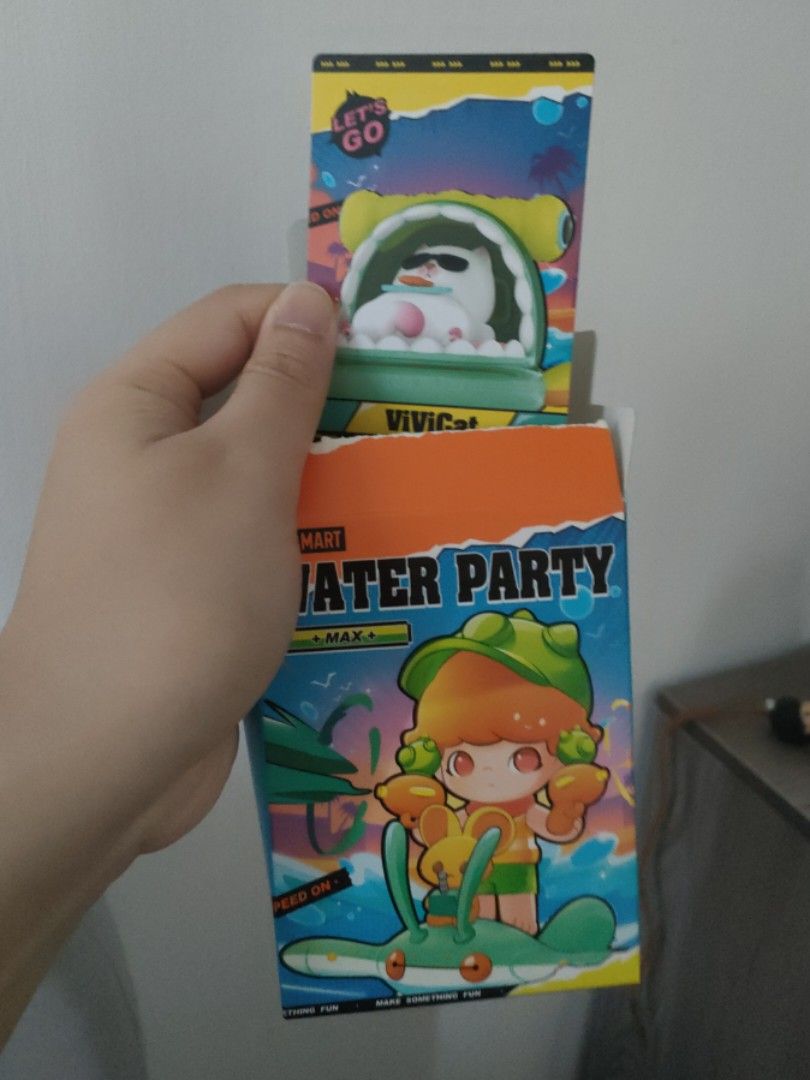 POPMART Water Party Series, Hobbies & Toys, Toys & Games on Carousell