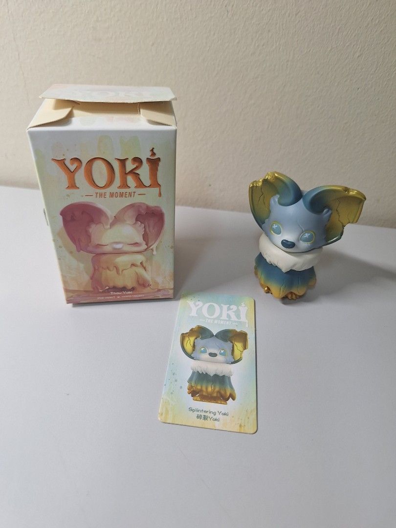 POPMART: Yoki -The Moment- : Splintering Yoki, Hobbies & Toys, Toys ...