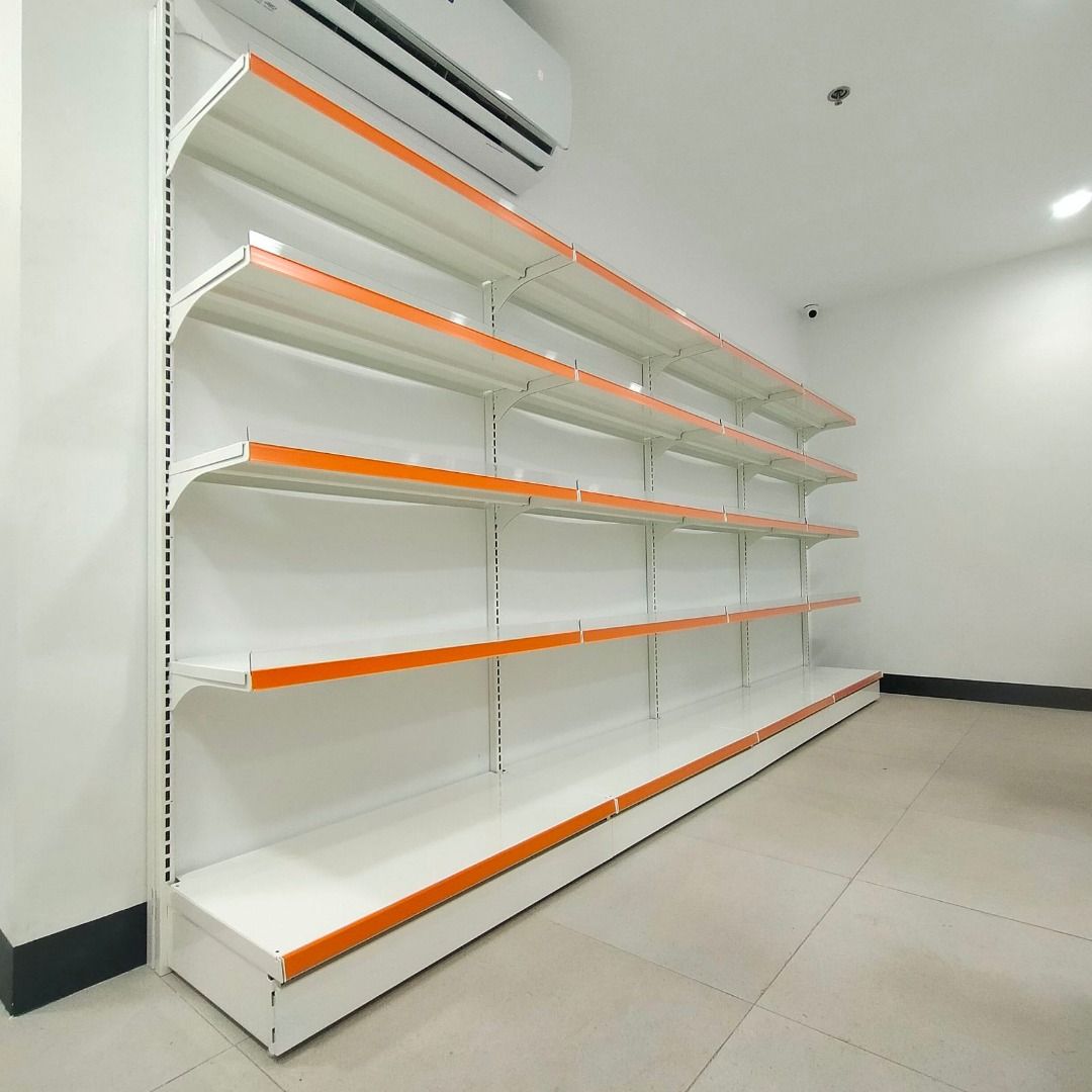Powder Coated Shelving - Gondola Grocery Mart Rack, Furniture & Home ...
