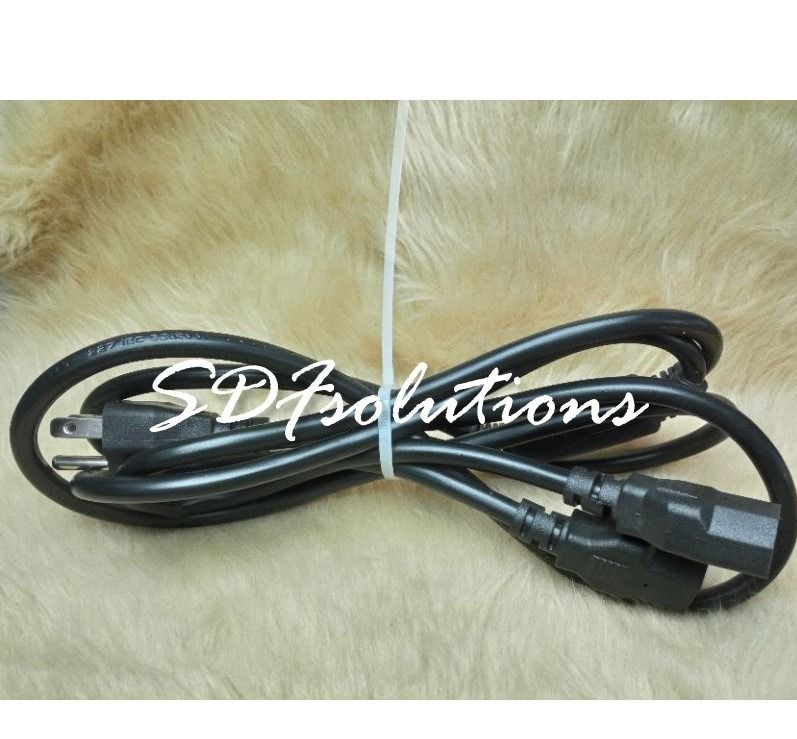 Powercord Y Splitter Cable 10A 2m (Nema 5-15P to 2x C13), Computers ...