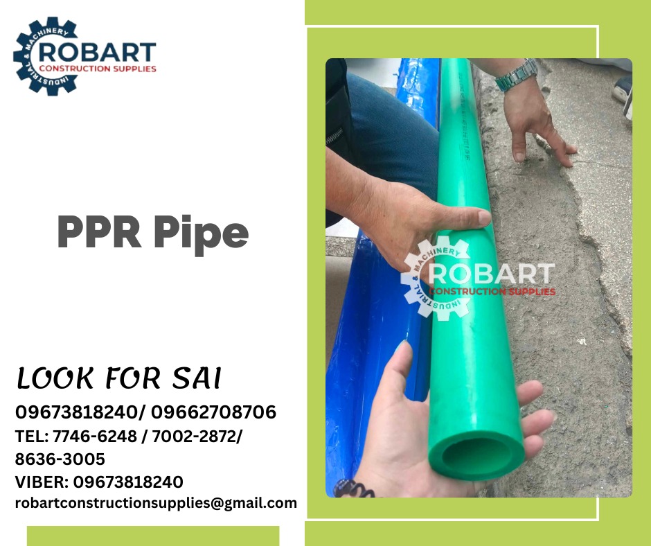 PPR Pipe, Commercial & Industrial, Construction Tools & Equipment on ...