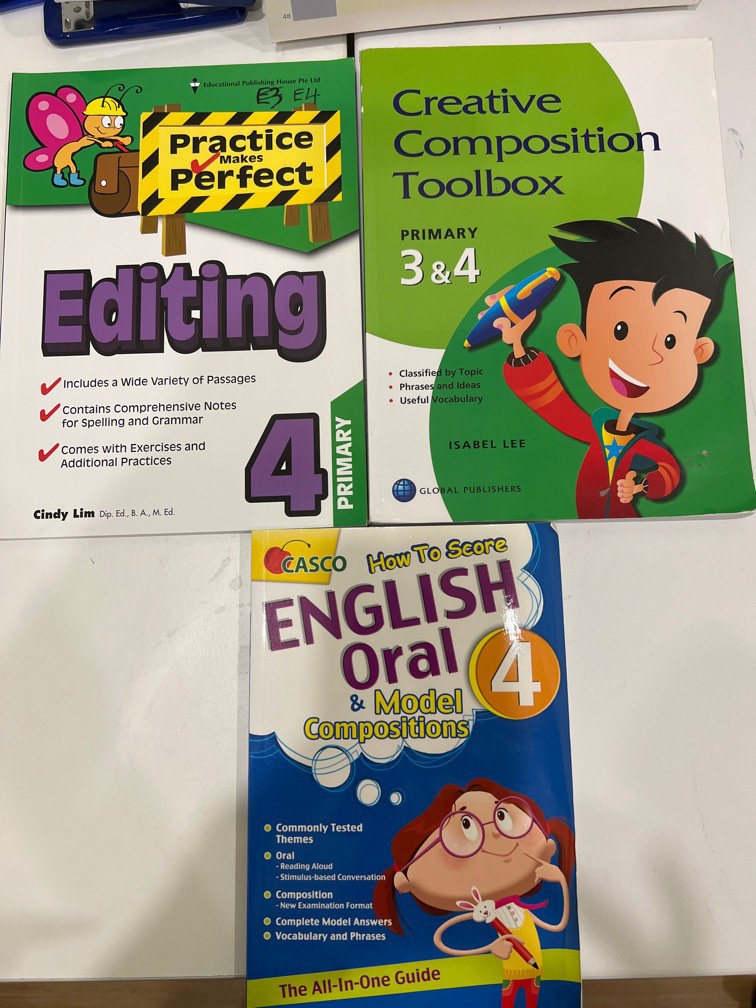 Primary 4 Composition , Oral and Editing ( 3 books ), Hobbies & Toys ...