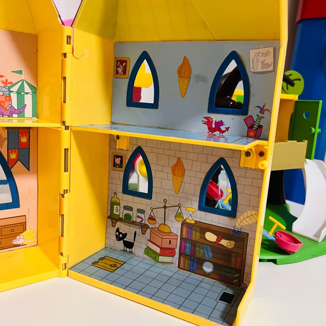 Princess Peppa Pig Castle Mansion Unicorn Peppa Pig figures Peppa Pig ...