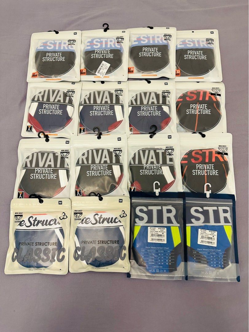 Private structure underwear, 男裝, 褲＆半截裙, 內褲 boxer - Carousell