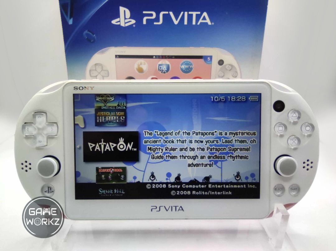 PS VITA 2000 (SLIM) Light Pink / White, Video Gaming, Video Game ...