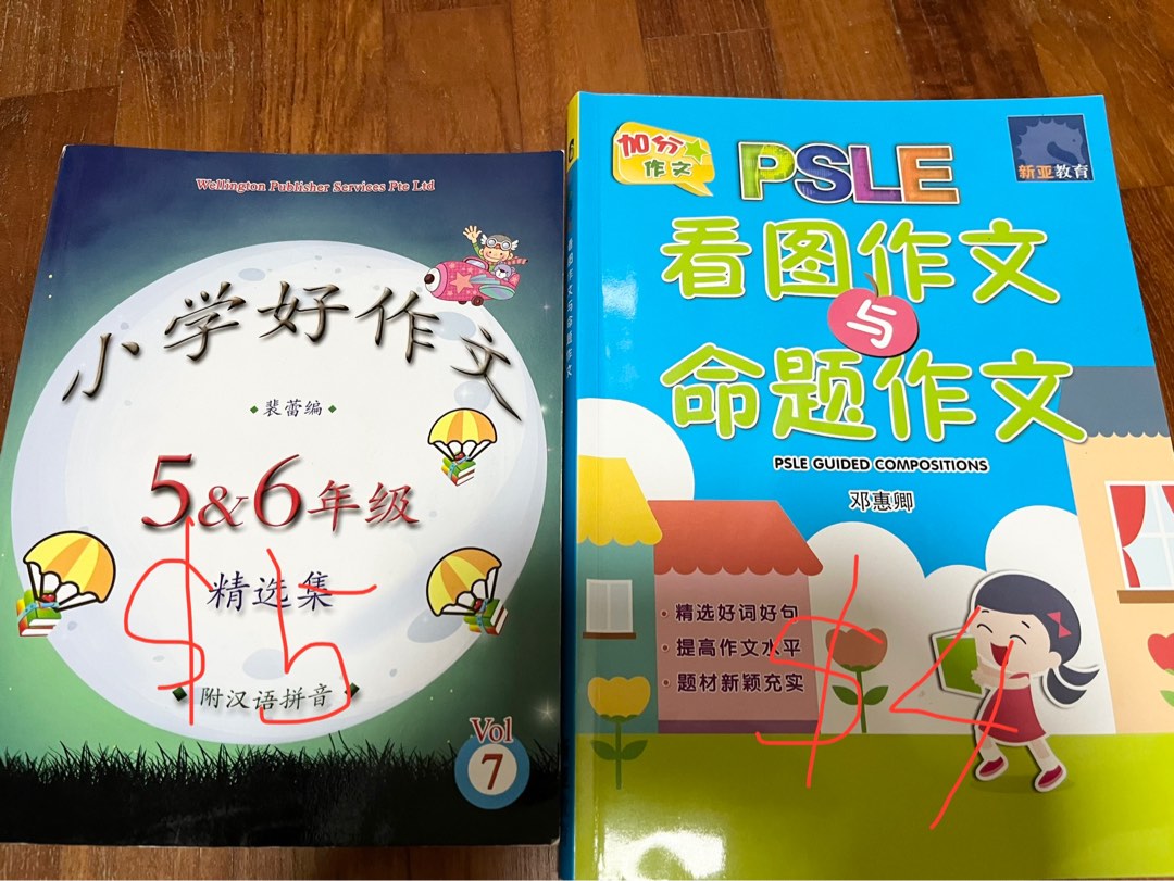 PSLE Chinese composition book, Hobbies & Toys, Books & Magazines ...