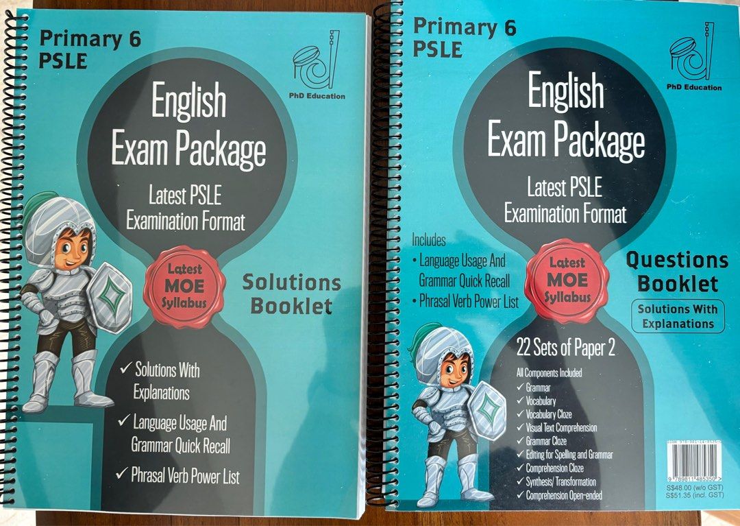 PSLE ENGLISH EXAM PACKAGE, Hobbies & Toys, Books & Magazines ...