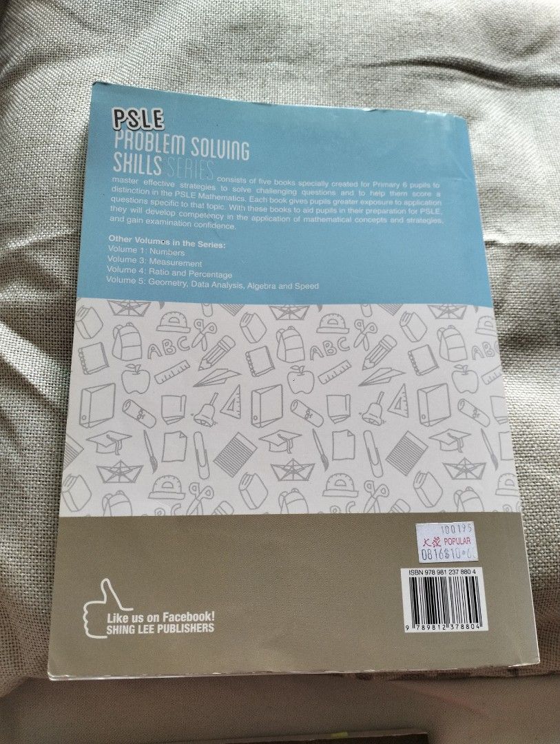 PSLE math book, Hobbies & Toys, Books & Magazines, Textbooks on Carousell