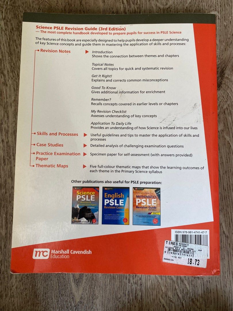 PSLE Science Revision Guide, Hobbies & Toys, Books & Magazines ...