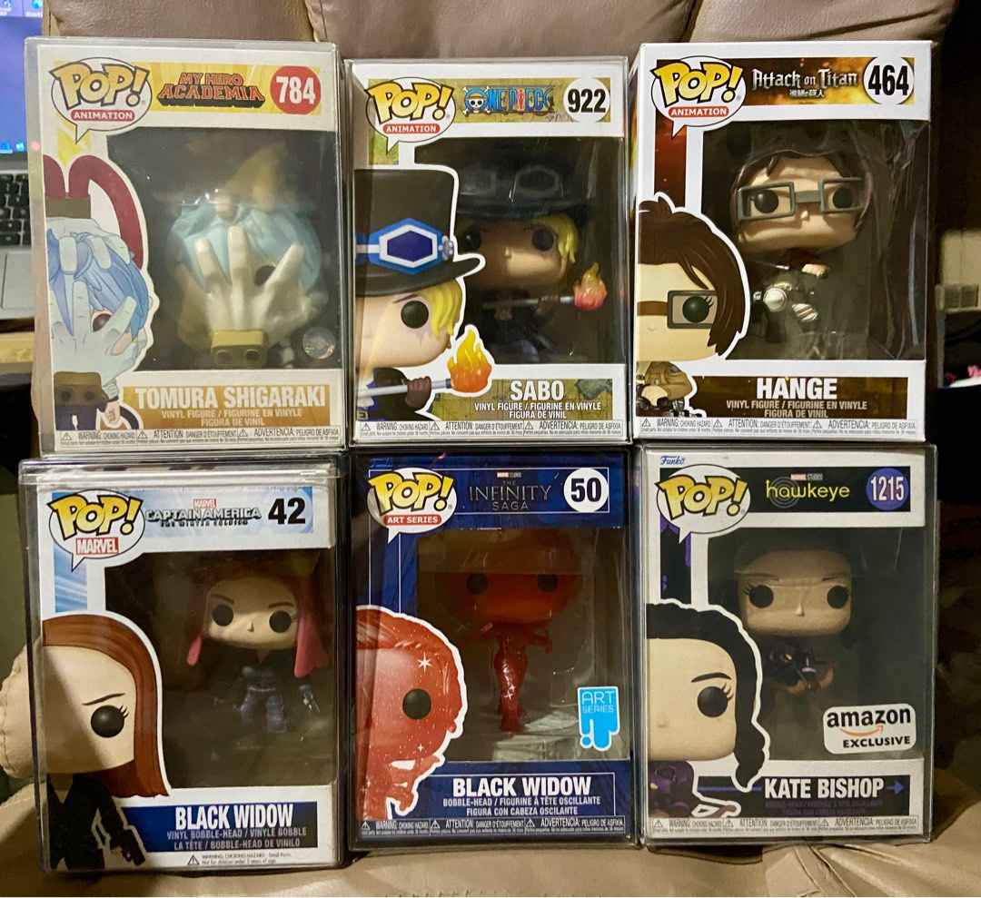 Random Funko Pops (Marvel/Anime), Hobbies & Toys, Toys & Games on Carousell