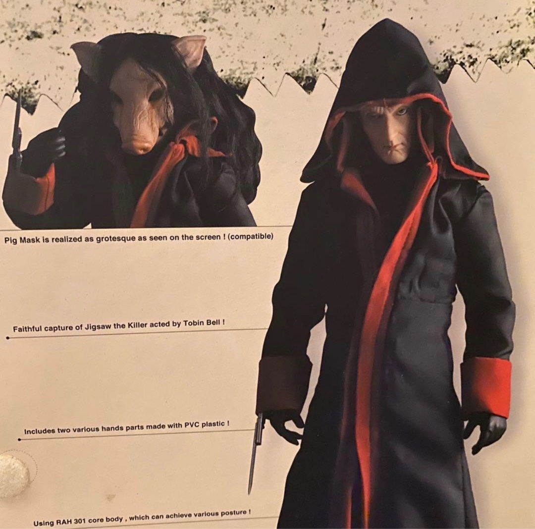 Rare 1/6 saw jigsaw killer figure 12 inch, Hobbies & Toys, Toys & Games ...