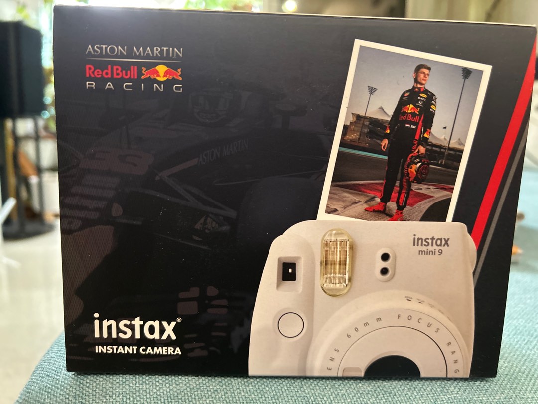 Red Bull Racing Instax Mini 9 instant camera, Photography, Cameras on ...
