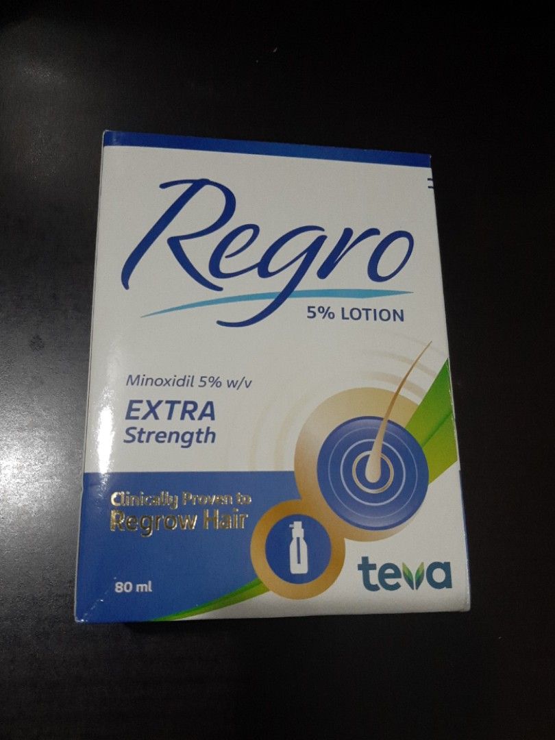 Regro 5% Minoxidil Lotion For Hair Growth, Beauty & Personal Care, Hair on Carousell