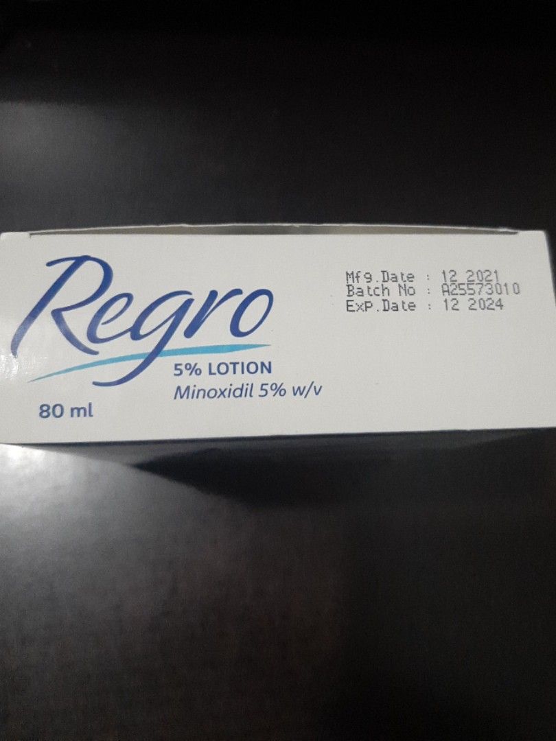 Regro 5% Minoxidil Lotion For Hair Growth, Beauty & Personal Care, Hair on Carousell
