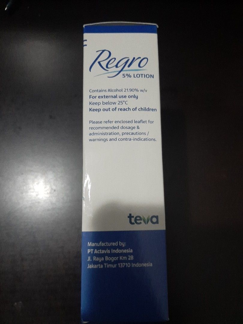 Regro 5% Minoxidil Lotion For Hair Growth, Beauty & Personal Care, Hair on Carousell