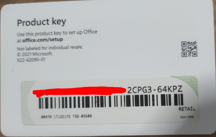 Retail Box Genuine Microsoft Office Home and Business PC/Mac 2021 or 2019 with Microsoft COA ...