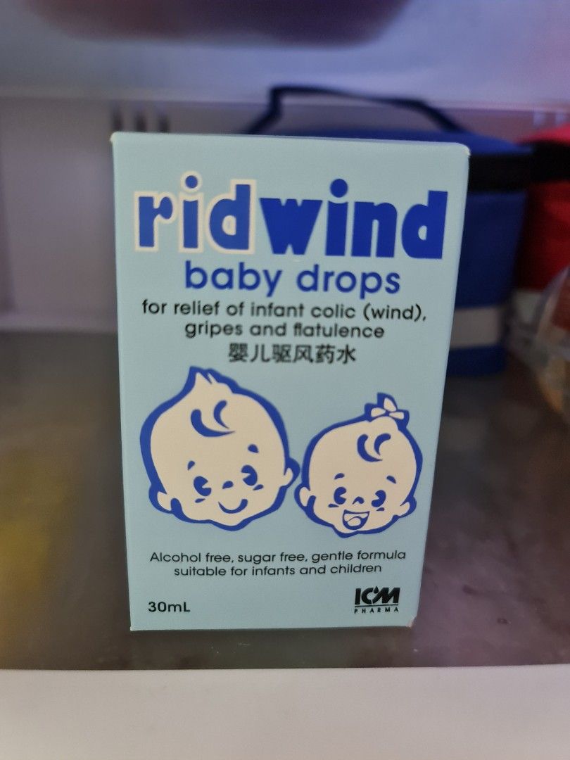 Ridwind Baby Drops, Health & Nutrition, Health Supplements, Vitamins ...