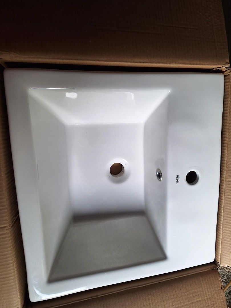 Rigel LR8025 Bathroom Sink, Furniture & Home Living, Bathroom & Kitchen ...