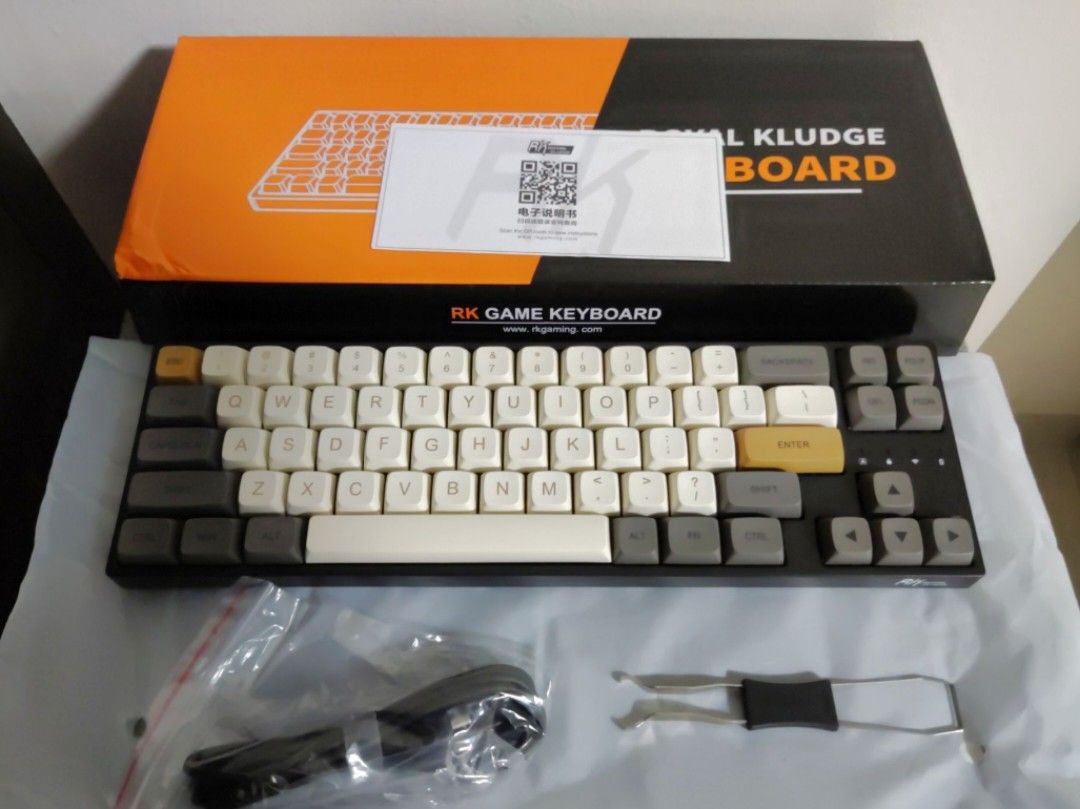 Customised Royal Kludge RK68 Plus RGB Tri-mode (Bluetooth/2.4G/Wired ...