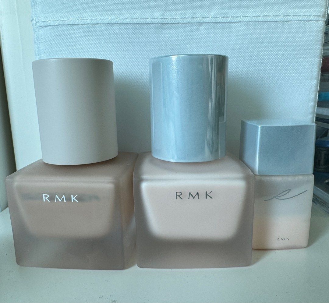 Rmk liquid foundation and base, 美容＆化妝品, 健康及美容 - 皮膚護理, 化妝品 - Carousell