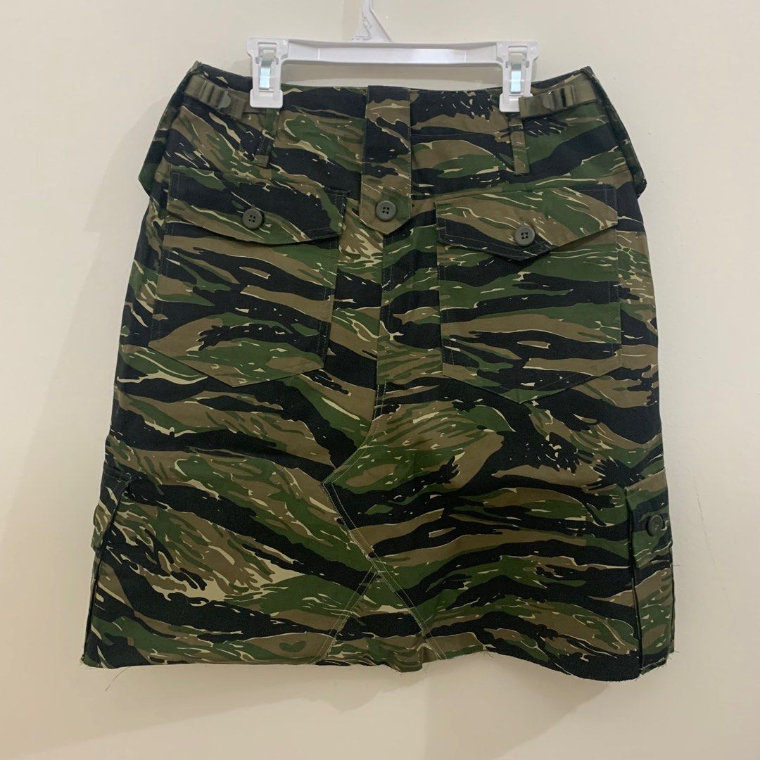 Rok Army Cargo Skirt Tiger Stripe Camo Camouflage Real Tree Mini wtaps ...