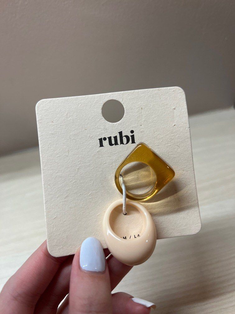 RUBI RINGS, Women's Fashion, Watches & Accessories, Other Accessories ...
